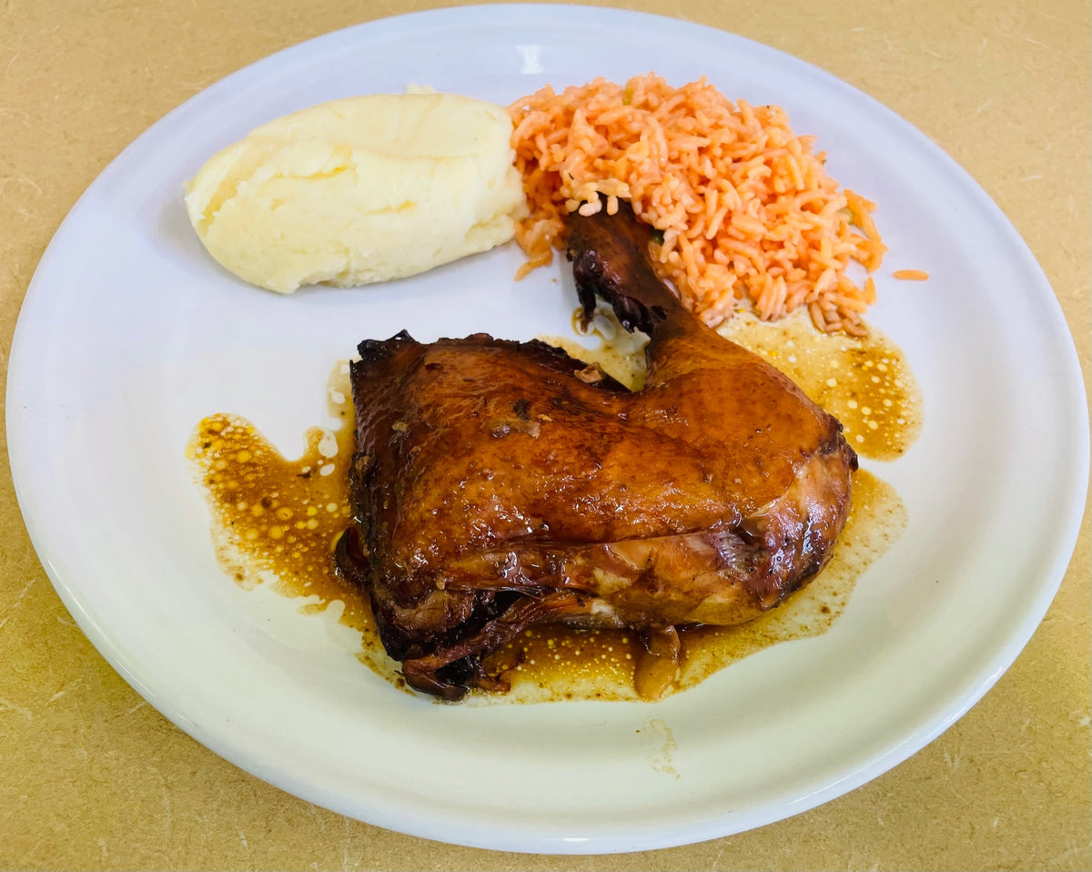 Pierna y muslo de la casa – Vocare. Food & Catering