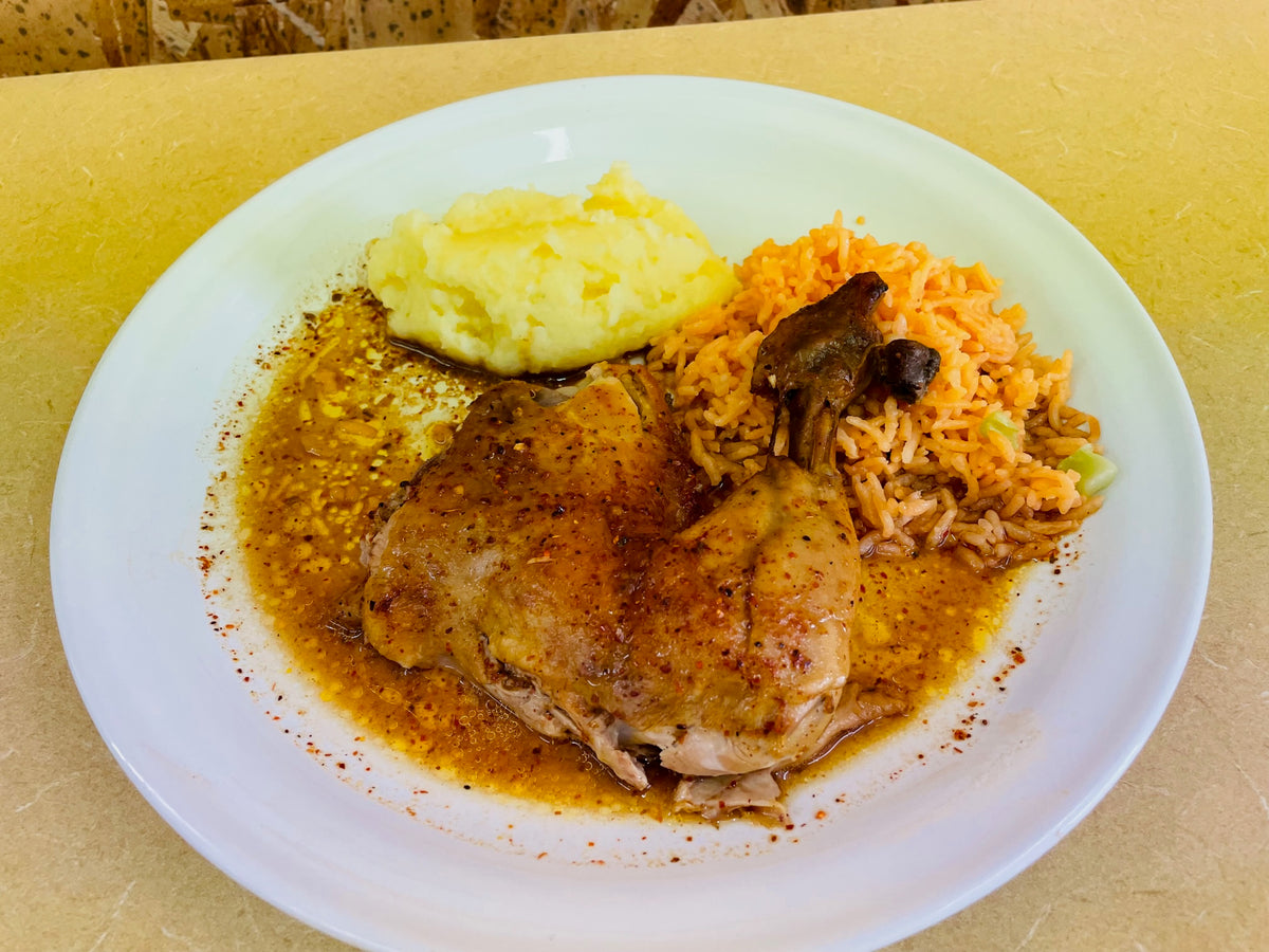 Pierna y muslo al tajín – Vocare. Food & Catering